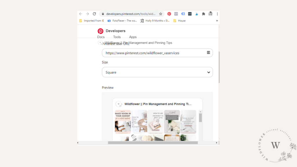 How to Add a Pinterest Widget to Your WordPress Blog